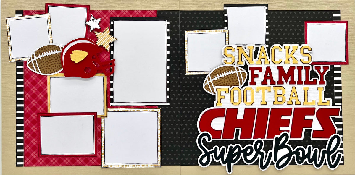 CHIEFS SNACKS FAMILY FOOTBALL – Heart Sisters Scrapbooking