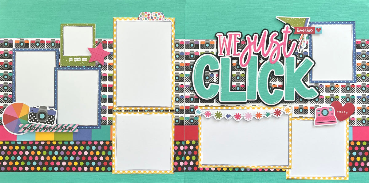 WE JUST CLICK – Heart Sisters Scrapbooking